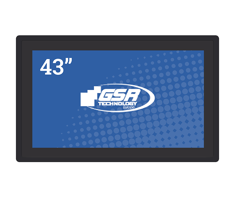 43 inch Capacitive Touch Monitor - GSR Technology : GSR Technology